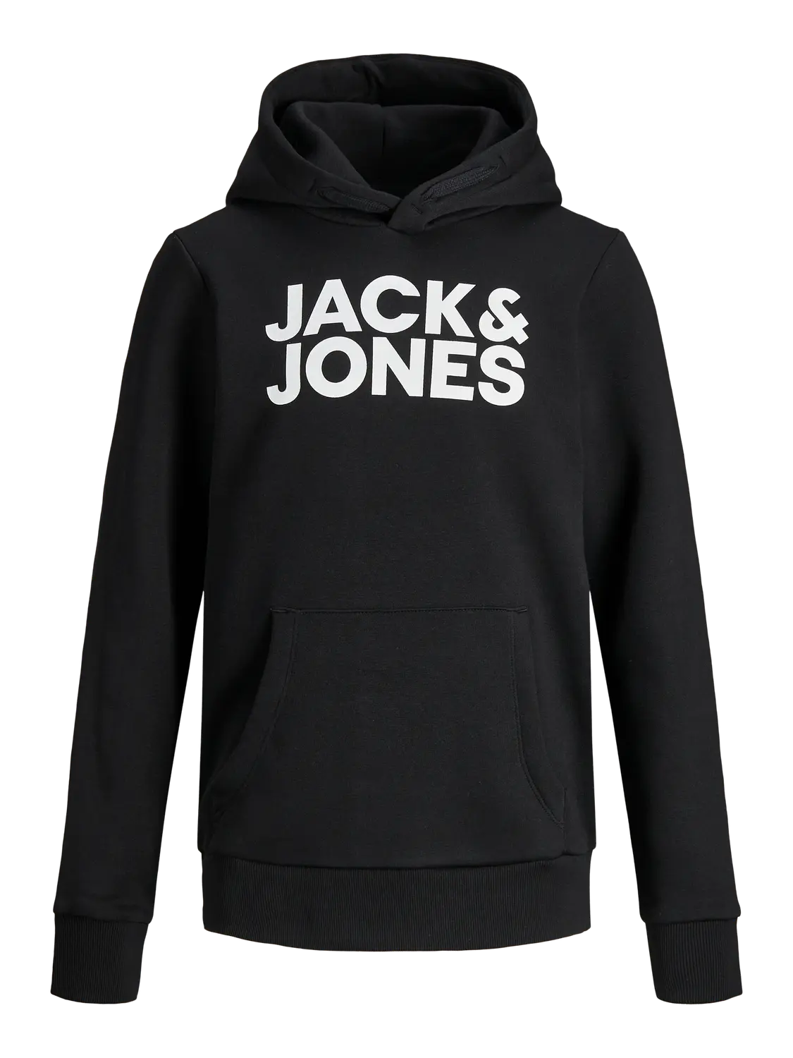 JACK & JONES JUNIOR Duks za dečake 12152841, Crni
