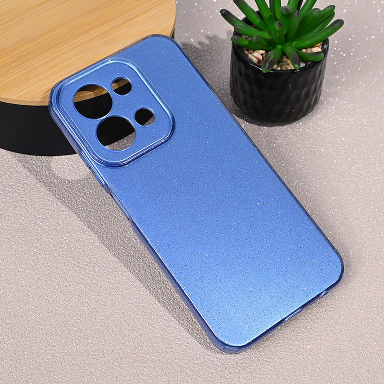 Zastitna maska (futrola) Sparkle Dust - Xiaomi Redmi 15C 4G 173mm plava