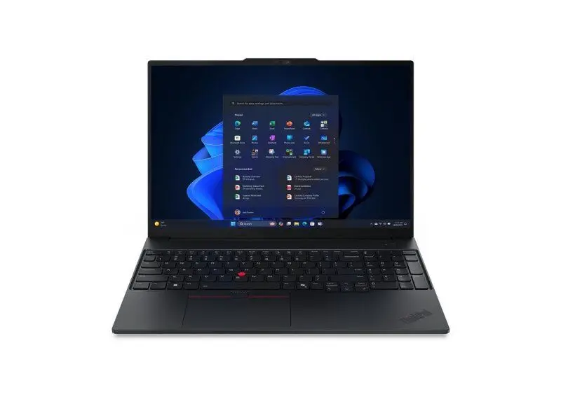 Lenovo Laptop ThinkPad E16 Gen 3, Black WUXGA IPS, Core 7 240H, 16GB, 512GB SSD, Win 11 Pro, 21TF003CCX