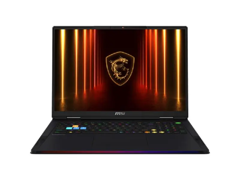 MSI Laptop Raider 18 HX AI A2XWJG-239RS, UHD+ MiniLED, Ultra 9 285HX, 64GB, 4TB SSD, RTX 5090 24GB, Win 11 Pro