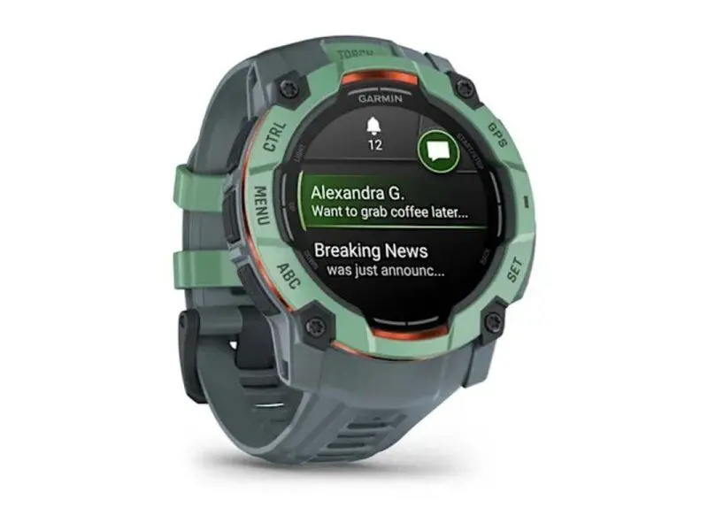 Garmin Pametni sat instinct 3 50 Amoled twilight 010-03020-01, Zeleni