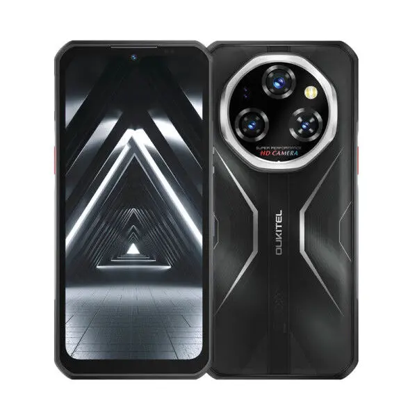 Oukitel Smart telefon WP55 PRO Rugged 5G, 16+32GB, 512GB, Android15, Crni