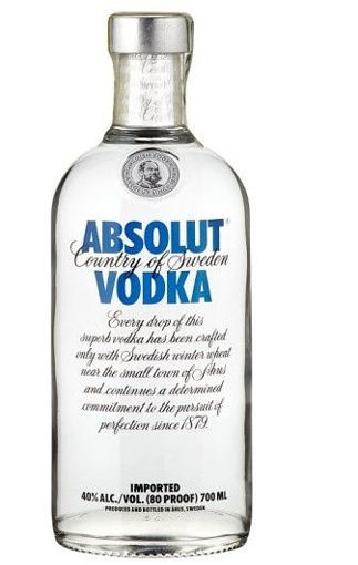 Vodka Absolute blue 0.7