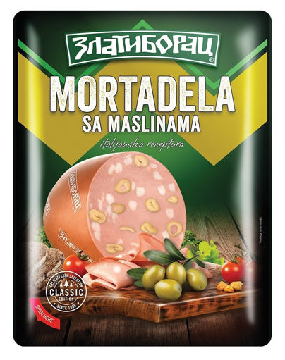 Zlat Mortadela maslina 125 g