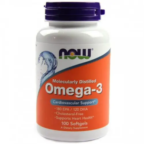NOW Omega-3 1000 mg, 100 kapsula