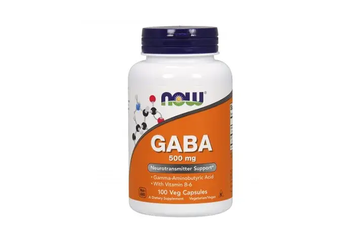 NOW Gaba 500 mg, 100 kapsula