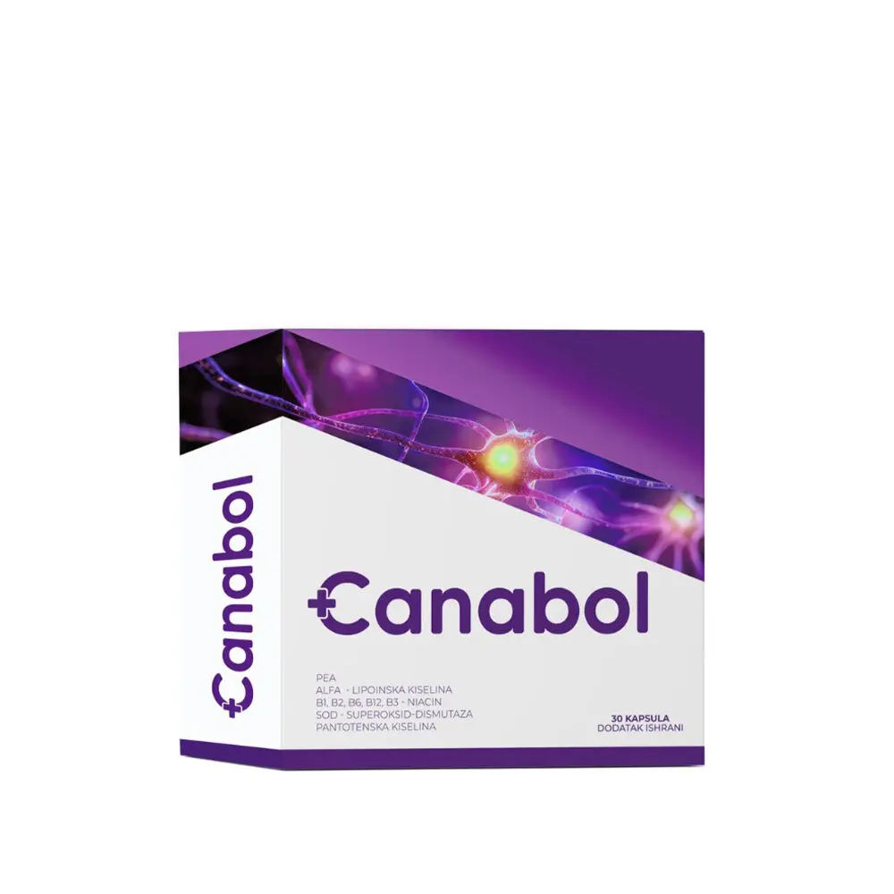 Canabol Kapsule za bol u leđima, 30 kapsula