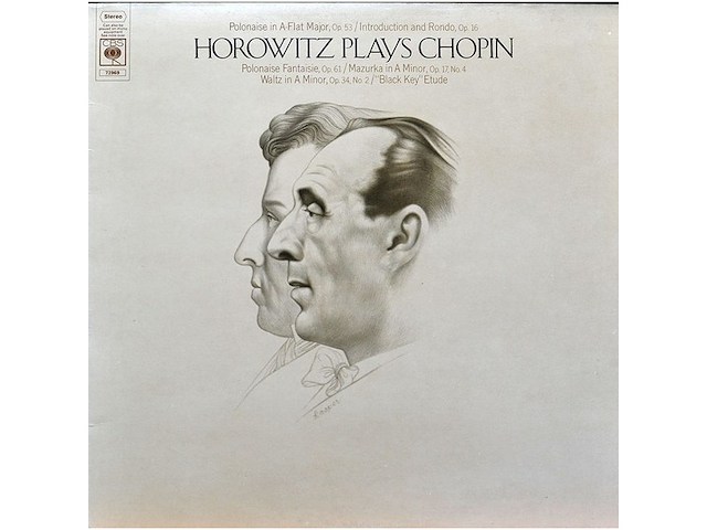 Chopin .. Horowitz ‎– Horowitz Plays Chopin