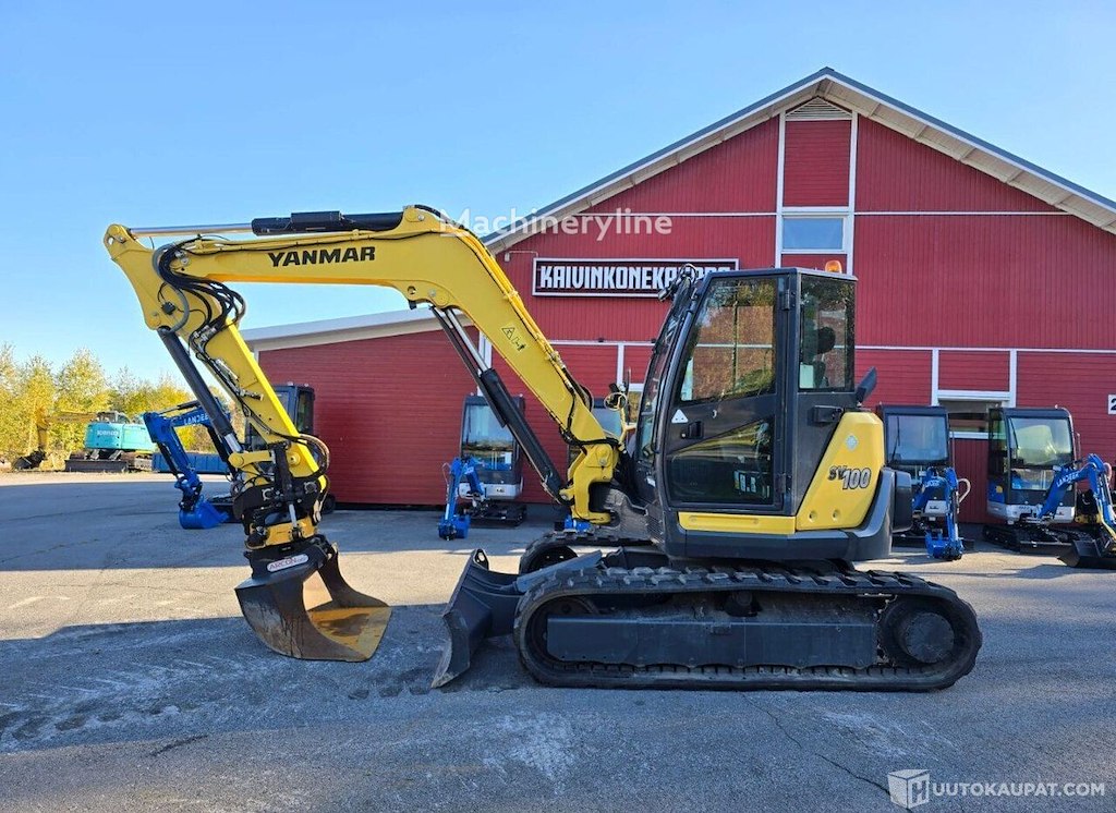 Prodaje se Yanmar SV100, 2019, Diesel, 4 000 h, Seinäjoki mini bager na aukciji