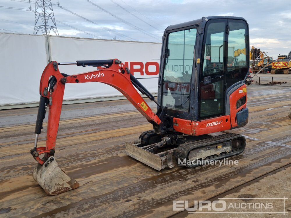 Prodaje se Kubota KX016-4 mini bager na aukciji