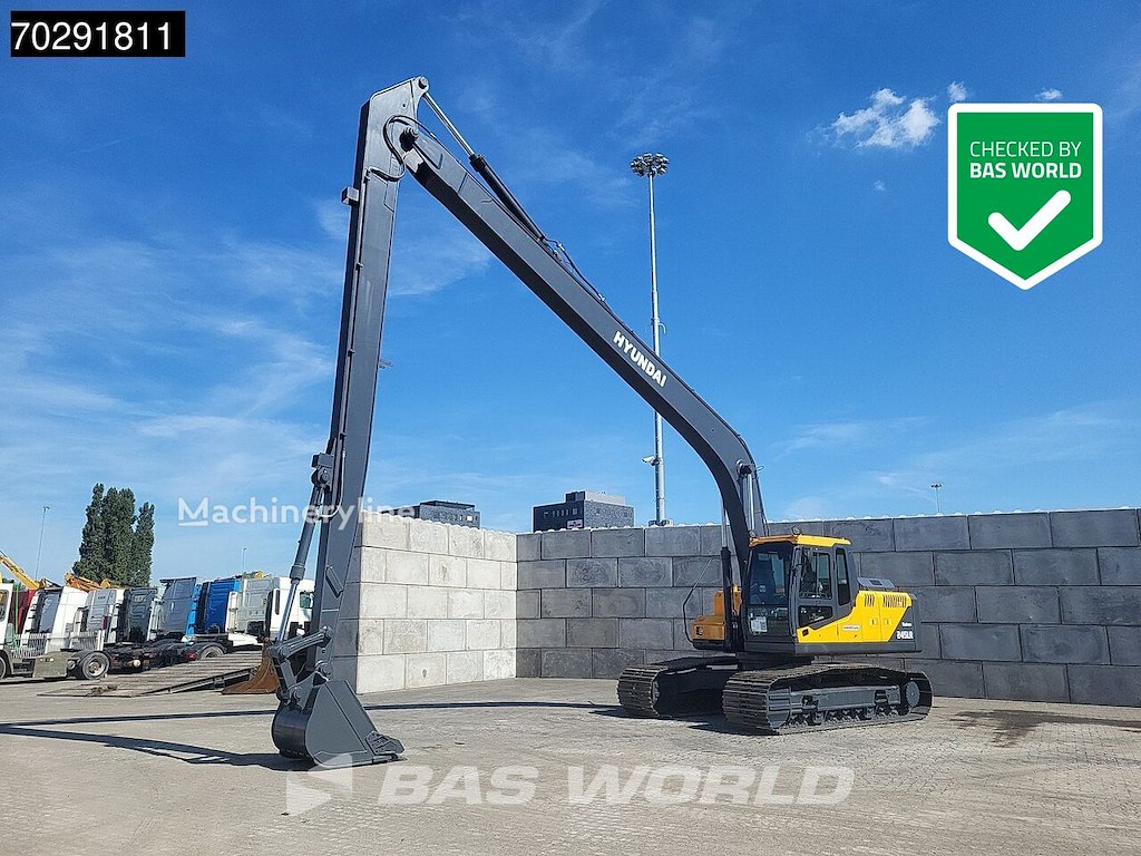 Novi Hyundai R245 LR LRE - LONG REACH bager guseničar