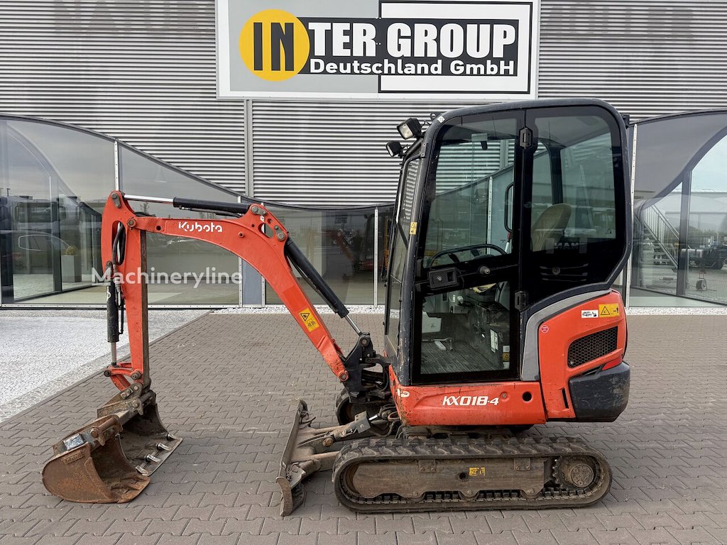 Kubota KX 018-4 mini bager