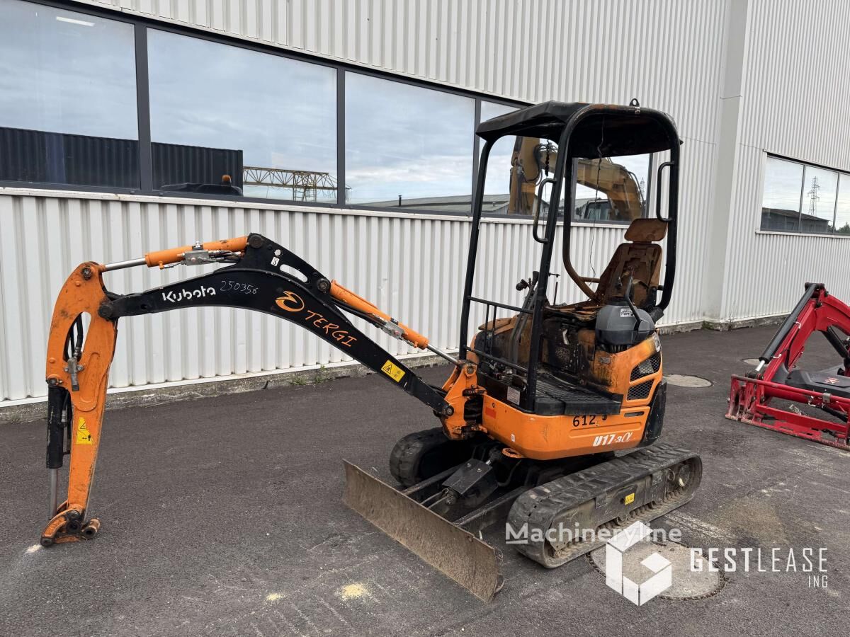 Kubota Series U 17-3 mini bager nakon udesa