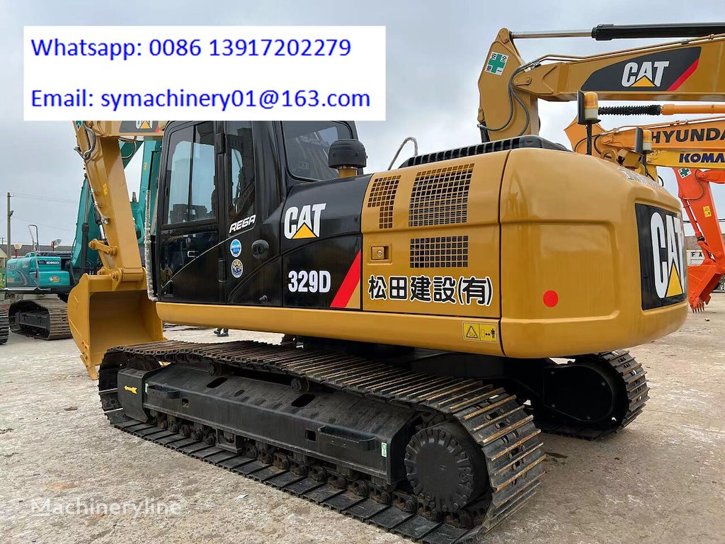 Caterpillar 329D2 CAT 320 323 324 325 329 330 336 340 345 bager guseničar