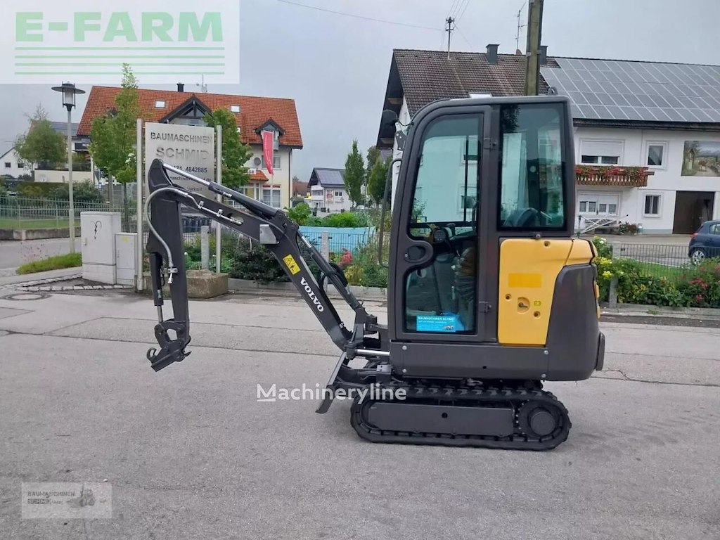 Volvo ec 15 c mini bager