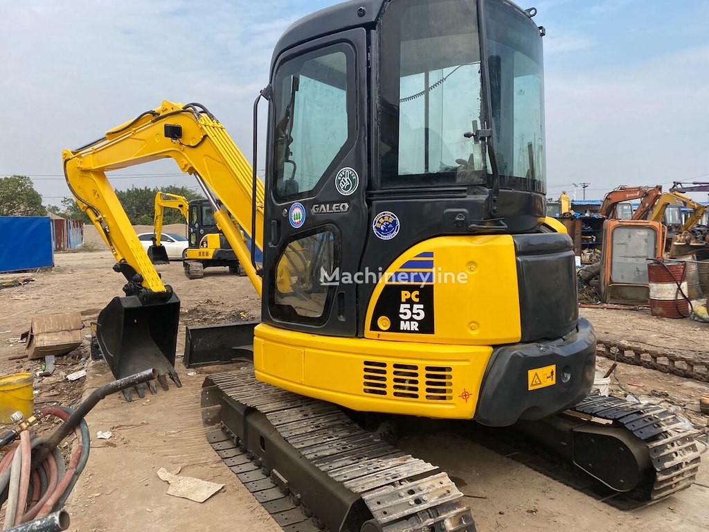 Komatsu PC55MR mini bager