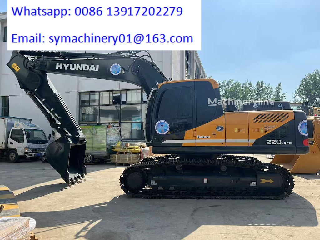 Hyundai R220LC-9S bager guseničar
