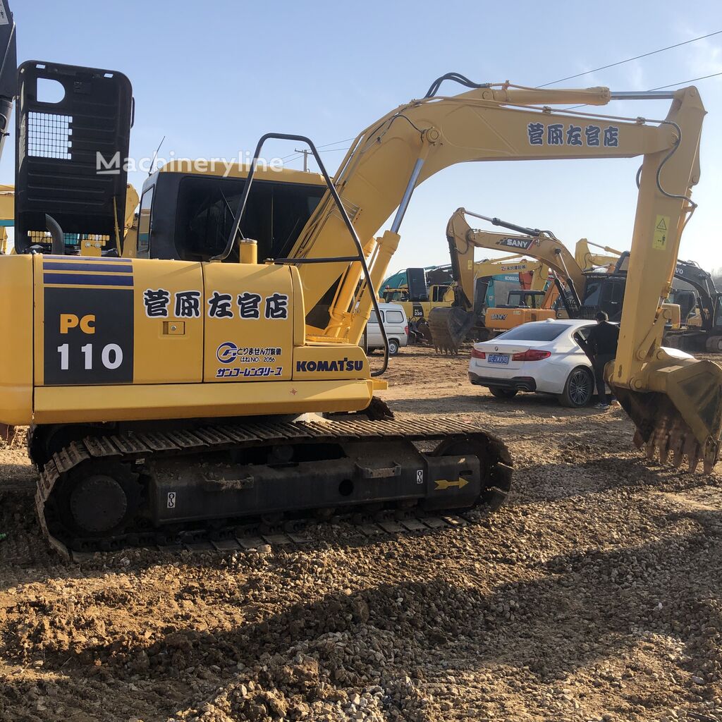 Komatsu PC110 midi bager