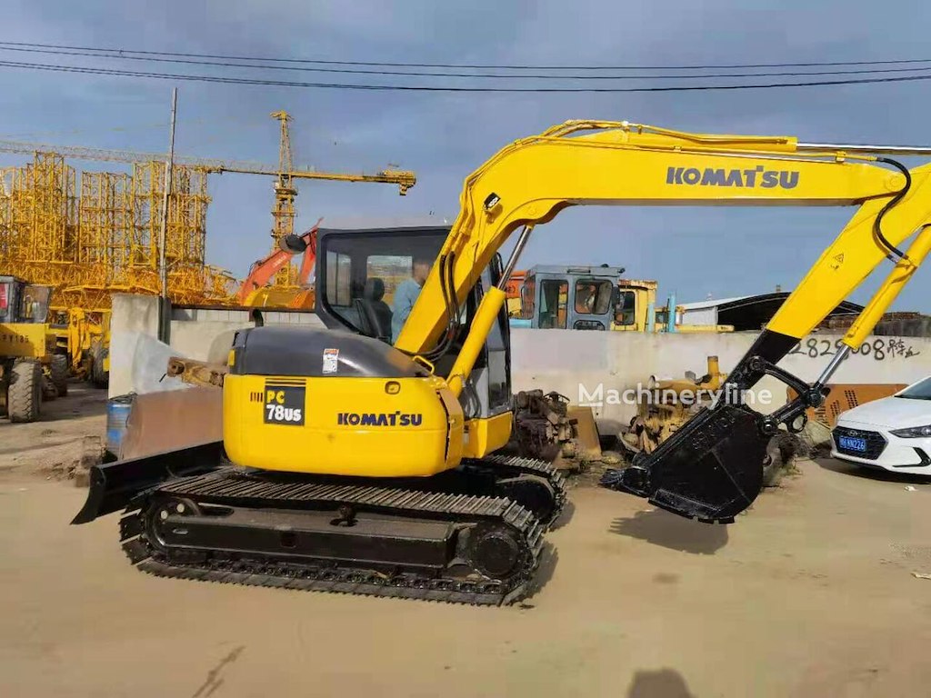 Komatsu PC78 midi bager