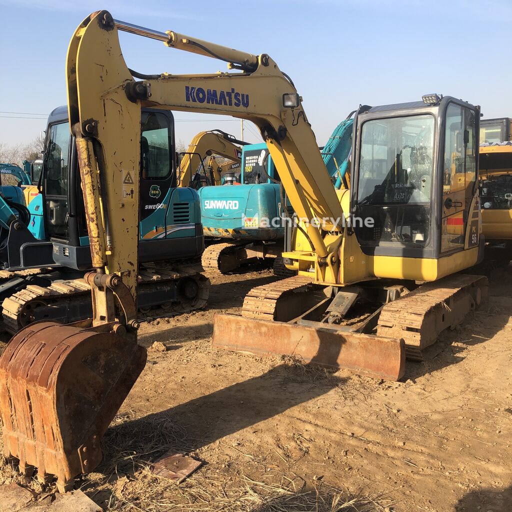 Komatsu PC56 mini bager
