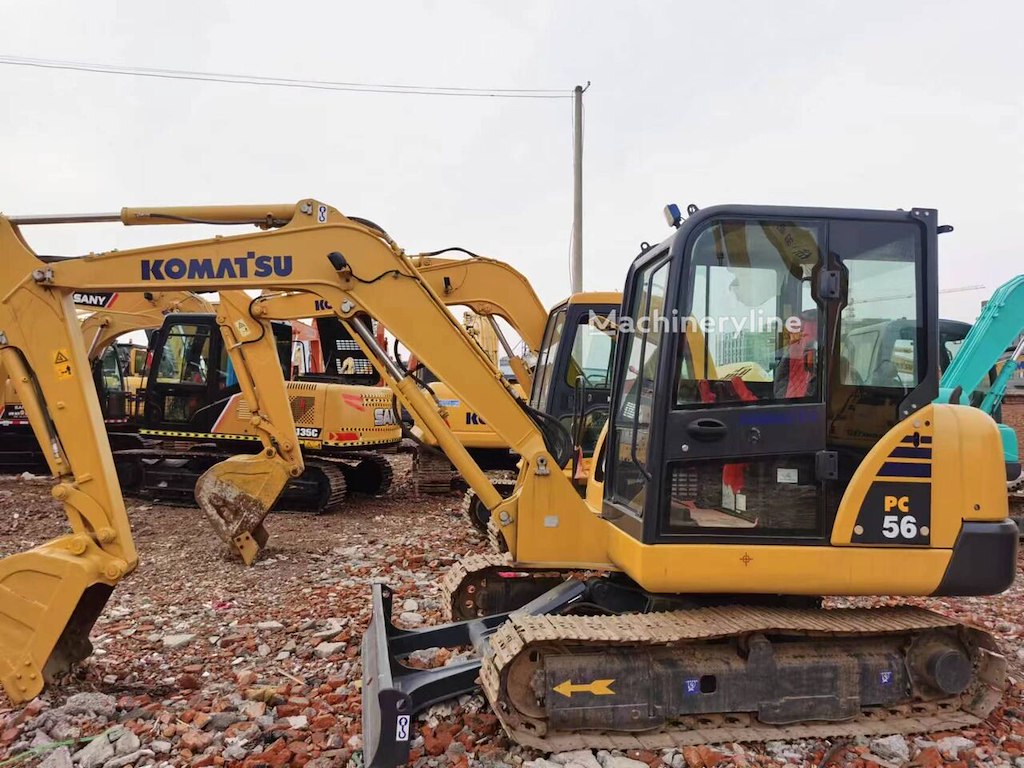 Komatsu PC56 mini bager