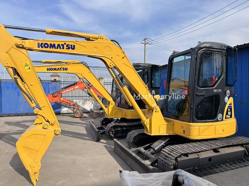 Komatsu PC50 mini bager