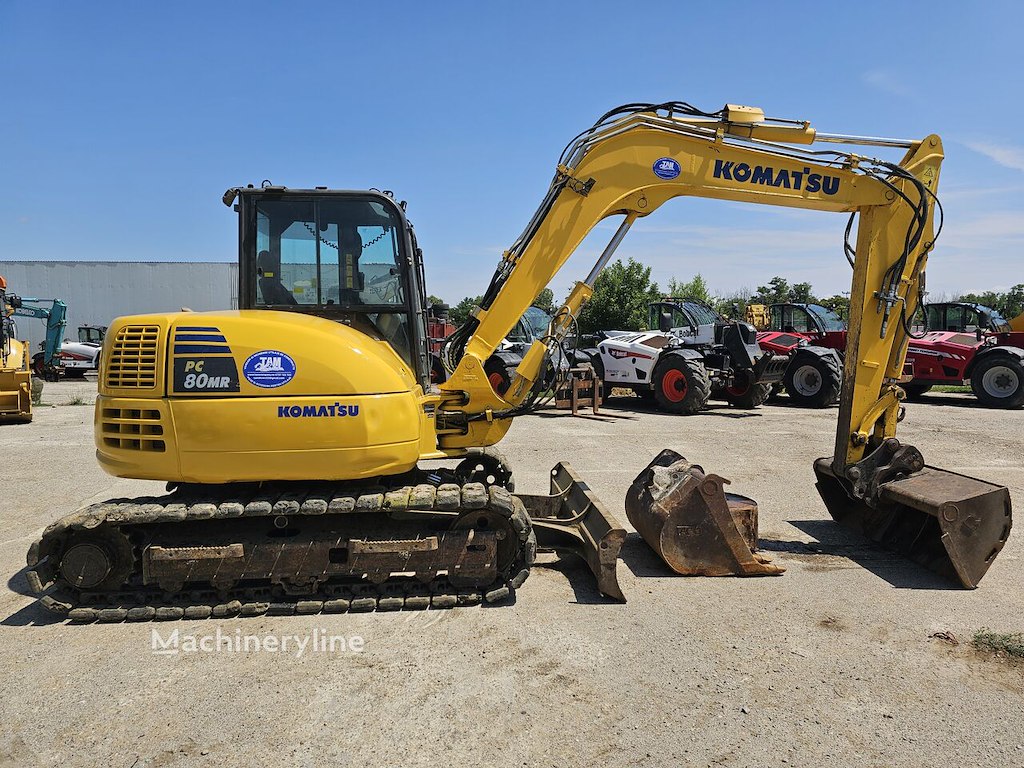 Komatsu PC80 MR5 midi bager