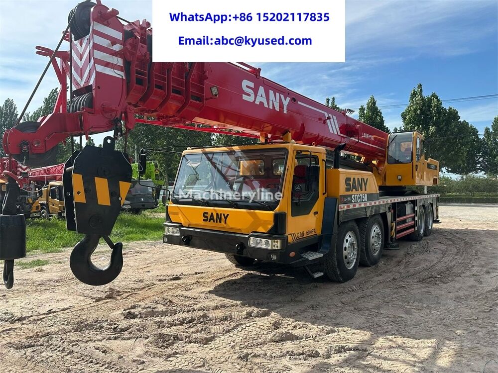Sany STC750 STC800 STC1000 STC1300 STC1600 STC500 50TON 75TON 80T 100 autodizalica