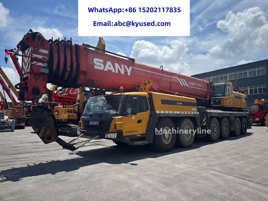 Sany SAC3500 SAC2200 SAC2600 SAC1300 130T 160T 220T 260T 300T 350TON dizalica za sve terene