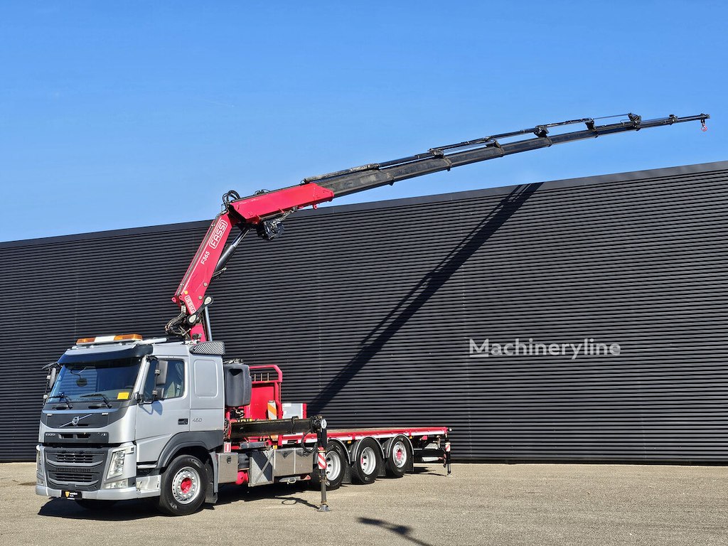 Volvo FM 460 8x4-4 / FASSI 36.5 t/m -8 x EXTENSION + WINCH autodizalica