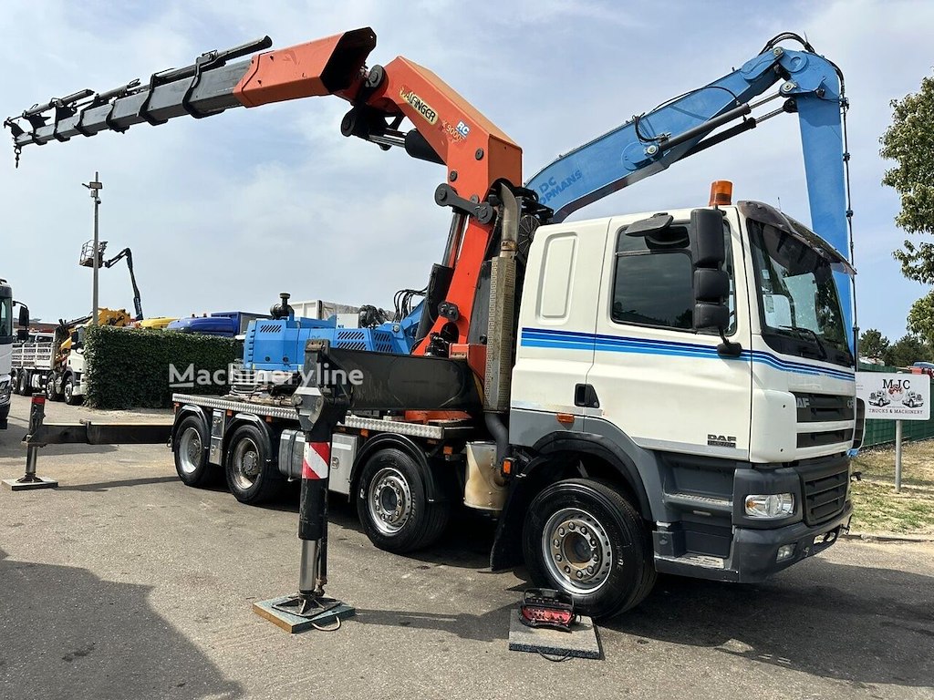 DAF CF 85.480 8x4 + CRANE PALFINGER PK90002 F (7x) - MANUAL ZF - RET autodizalica
