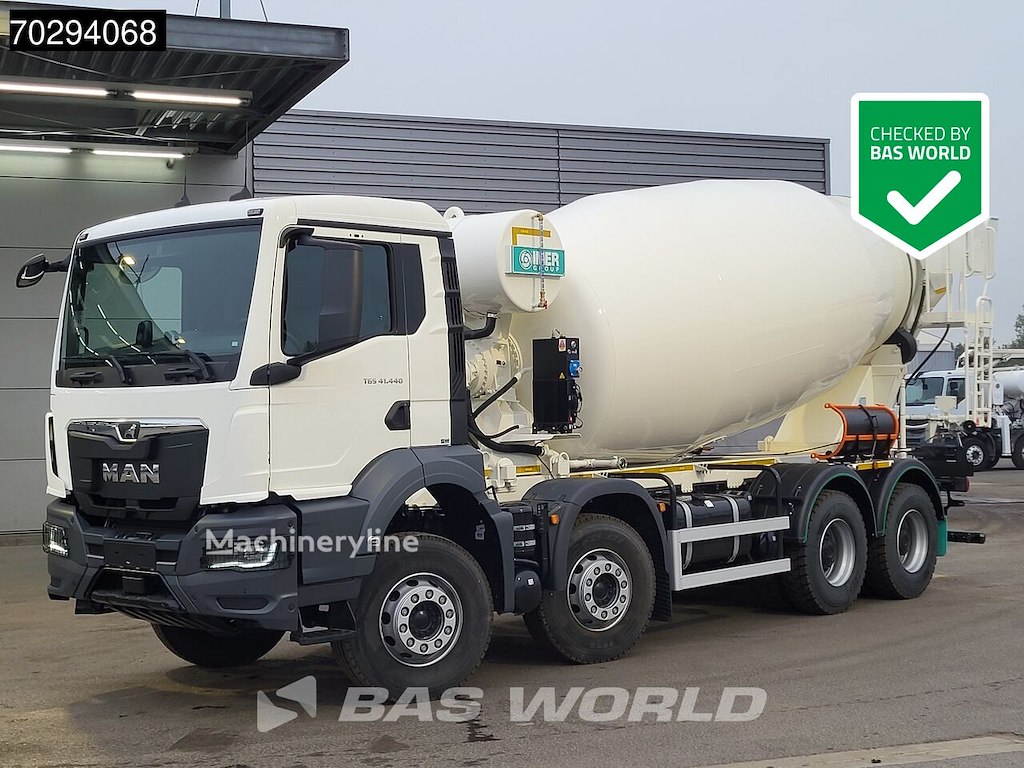 Novi MAN TGS 41.440 8X4 New! 12m3 Imer Hydraulic Big-Axle Steelsuspension kamion s mešalicom za beton