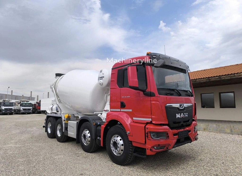 Stetter na šasiji MAN TGS 32.400 kamion s mešalicom za beton