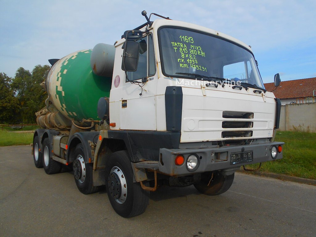 Tatra TATRA 815-2 R81 36255 8X8.2 TNU260R81 / 260R81 kamion s mešalicom za beton