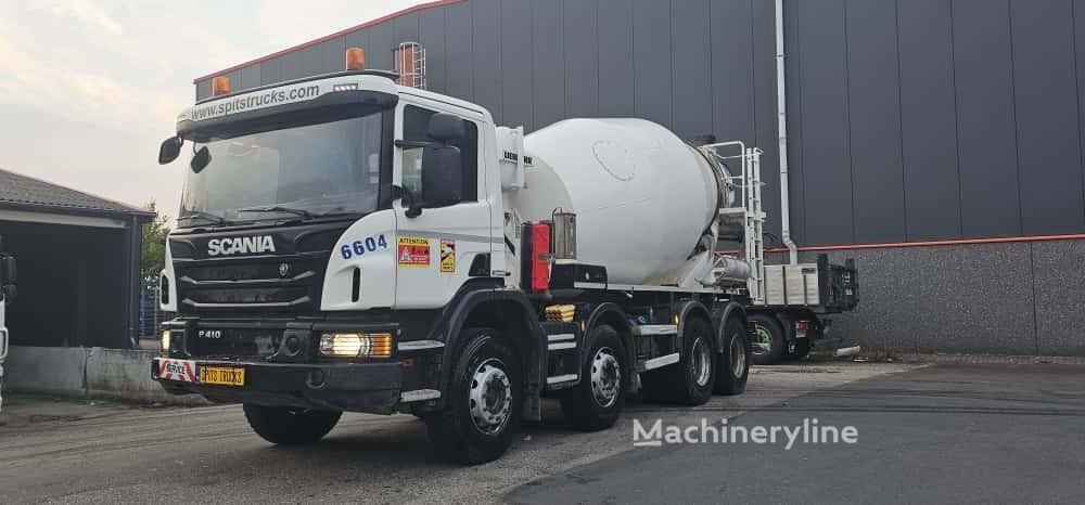 Scania P410 Mixer 9m3 LIEBHERR kamion s mešalicom za beton