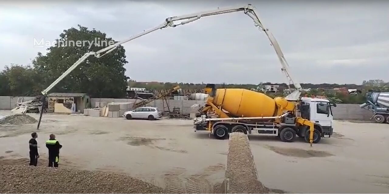 Imer BOOMIX M429 na šasiji Mercedes-Benz Actros 4141 - PUMIX pumpa za beton