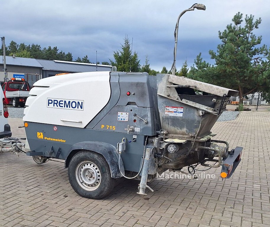 Putzmeister P715 TD stacionarna betonska pumpa