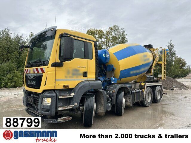 Stetter AM 9/8 FHCLL na šasiji MAN TGS 32.400 kamion s mešalicom za beton
