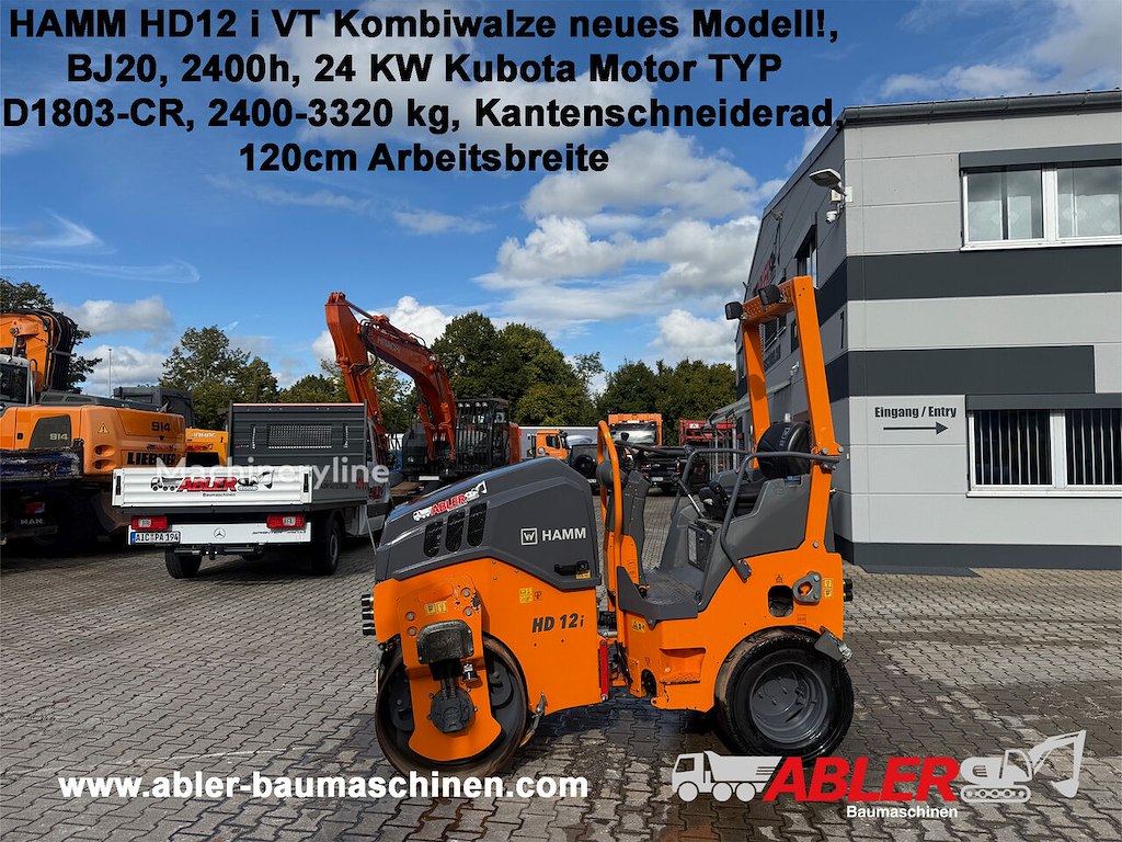 Hamm HD 12i VT NEUES MODELL kombinovani valjak