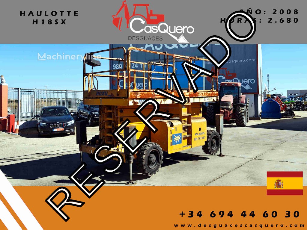 Haulotte H18SX makazasta platforma
