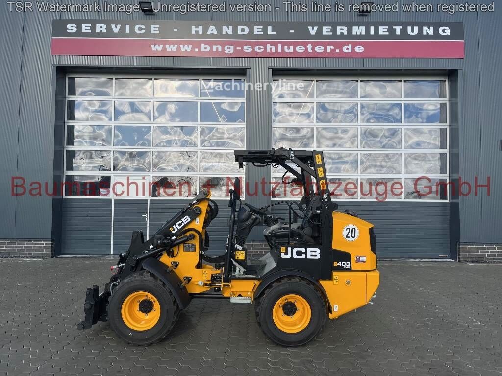 Novi JCB 403 50PS Klappdach -werkneu- prednji utovarivač