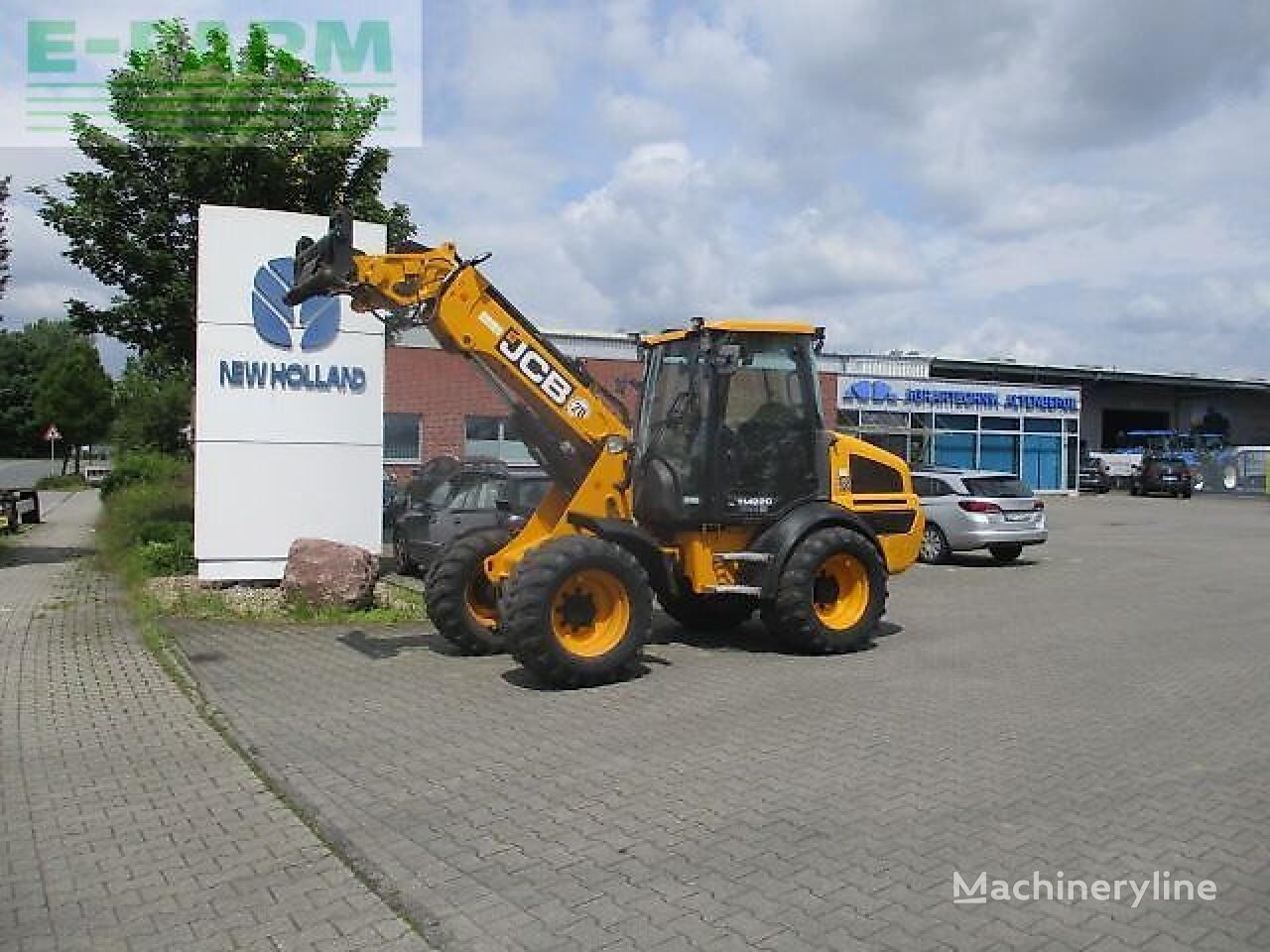 JCB tm 220 teleskopradlader prednji utovarivač