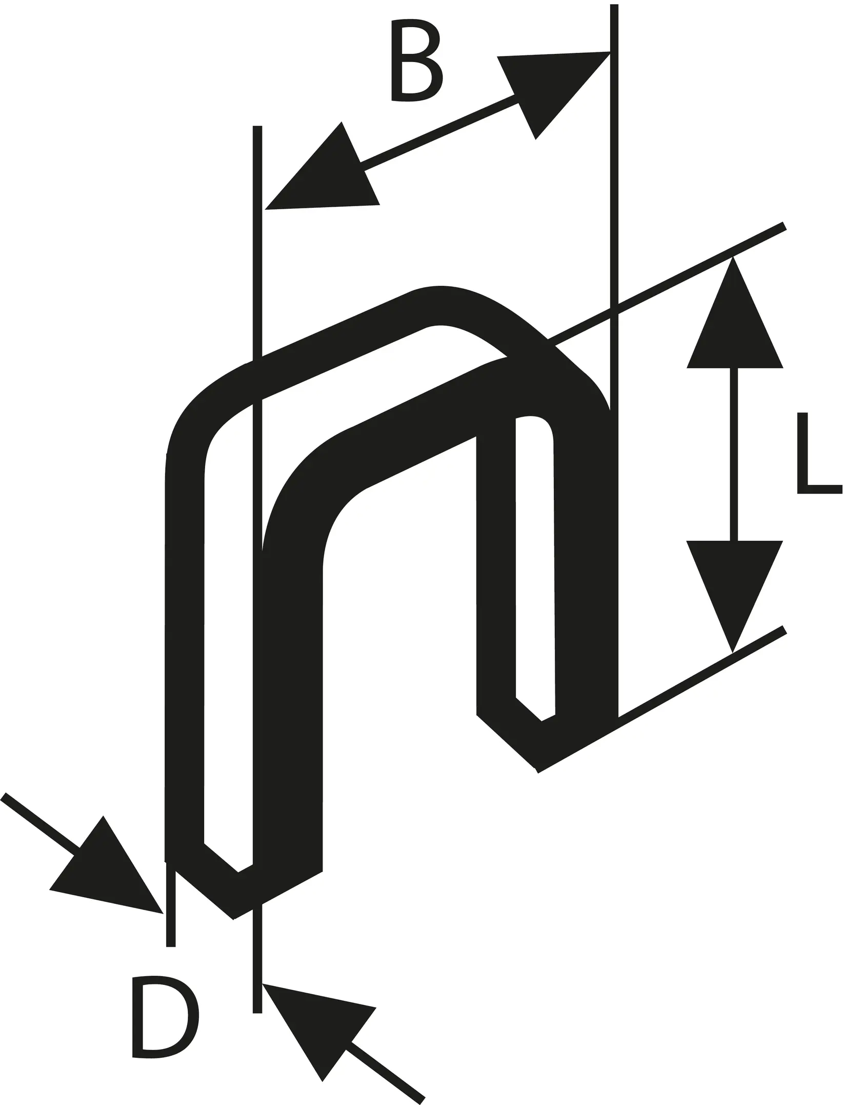Bosch Spajalica sa uskim leđima tip 55 obložena smolom 1609200389, 6 x 1,08 x 19 mm