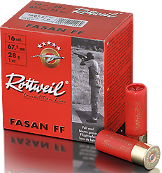 Patron Rottweil Fasan 16cal 2,0mm