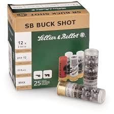 Patron Sellier & Bello 12/70 BUCK SHOT