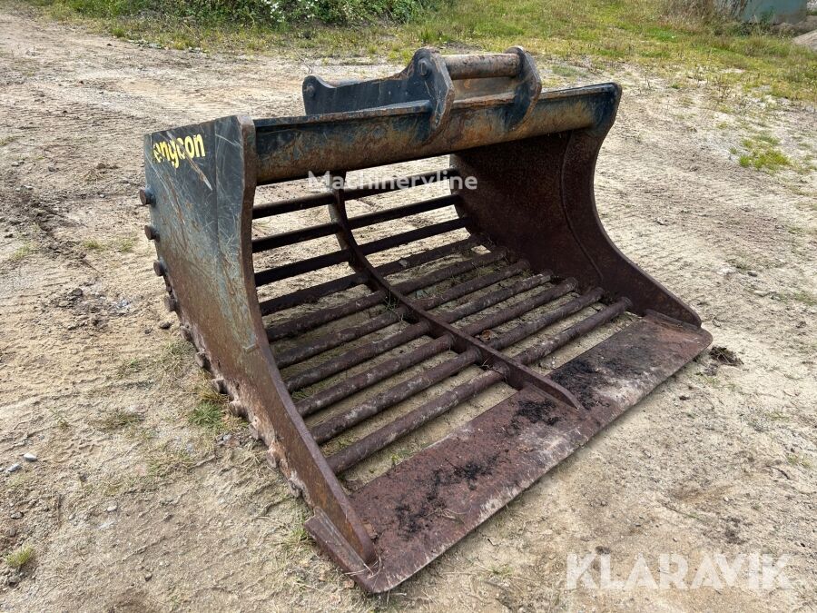 Prodaje se Engcon Gallerskopa Engcon med S60-fäste kašiku za prednje utovarivač na aukciji