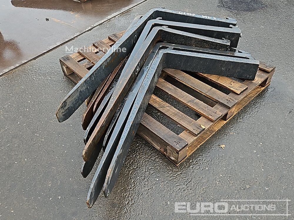 Prodaje se Forks to suit Forklift (10 of) kašiku za prednje utovarivač na aukciji