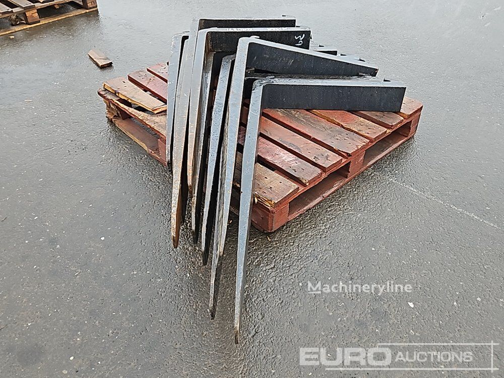 Prodaje se Forks to suit Forklift (10 of) kašiku za prednje utovarivač na aukciji