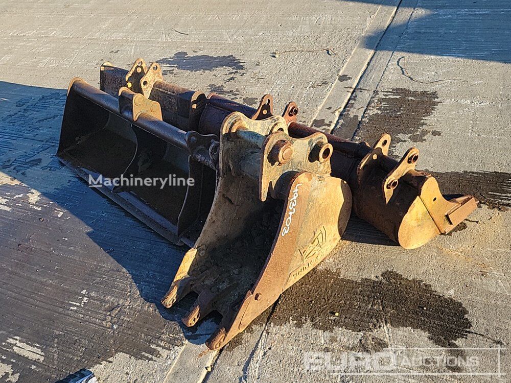 Prodaje se 36", 30", 30" Ditching, 12", 12", 10" Digging Bucket 25-35mm Pin kašiku za bager na aukciji