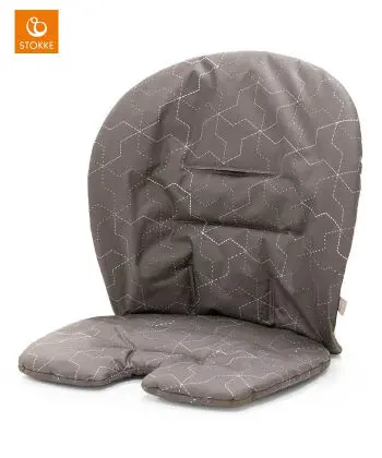 Stokke Navlaka za hranilicu Steps Set Cushion Geometric, Siva